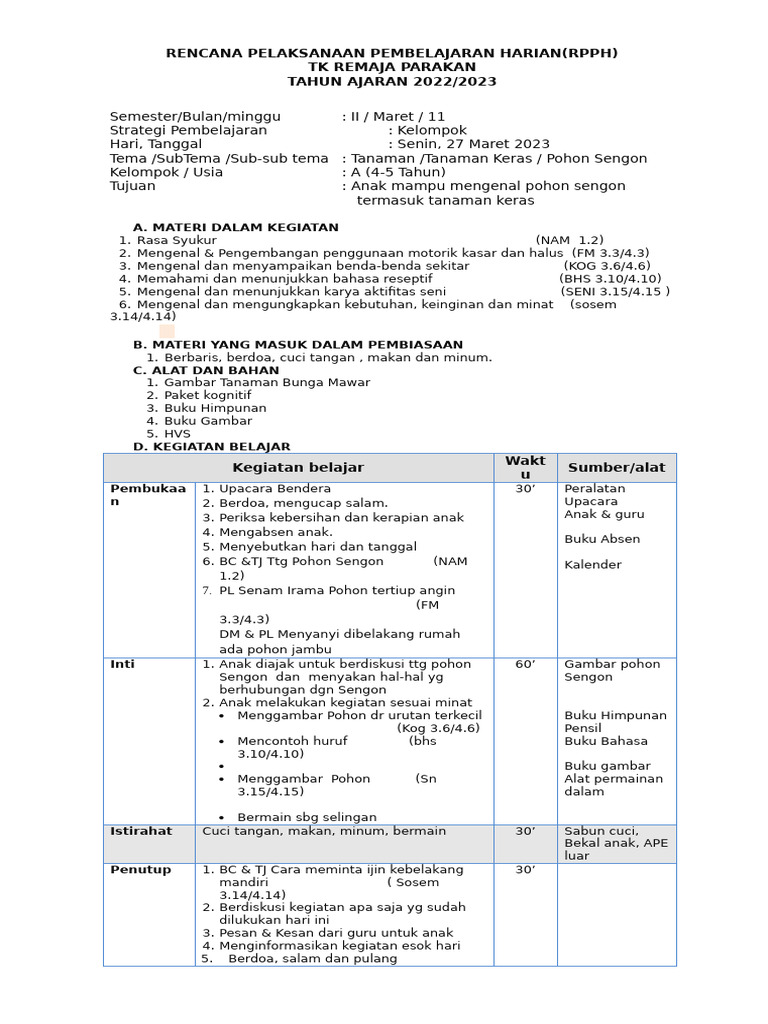 RPPH Smtr II Mgg 11 | PDF