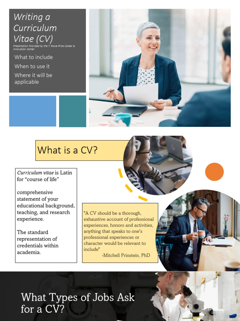 Essential Guide to Writing a CV | PDF | Résumé