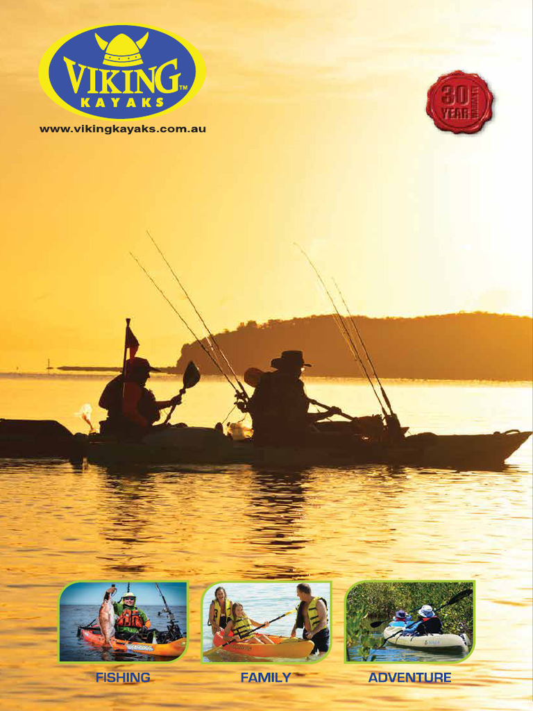 1506 Viking 8pp Bro | PDF | Kayak | Fishing Rod