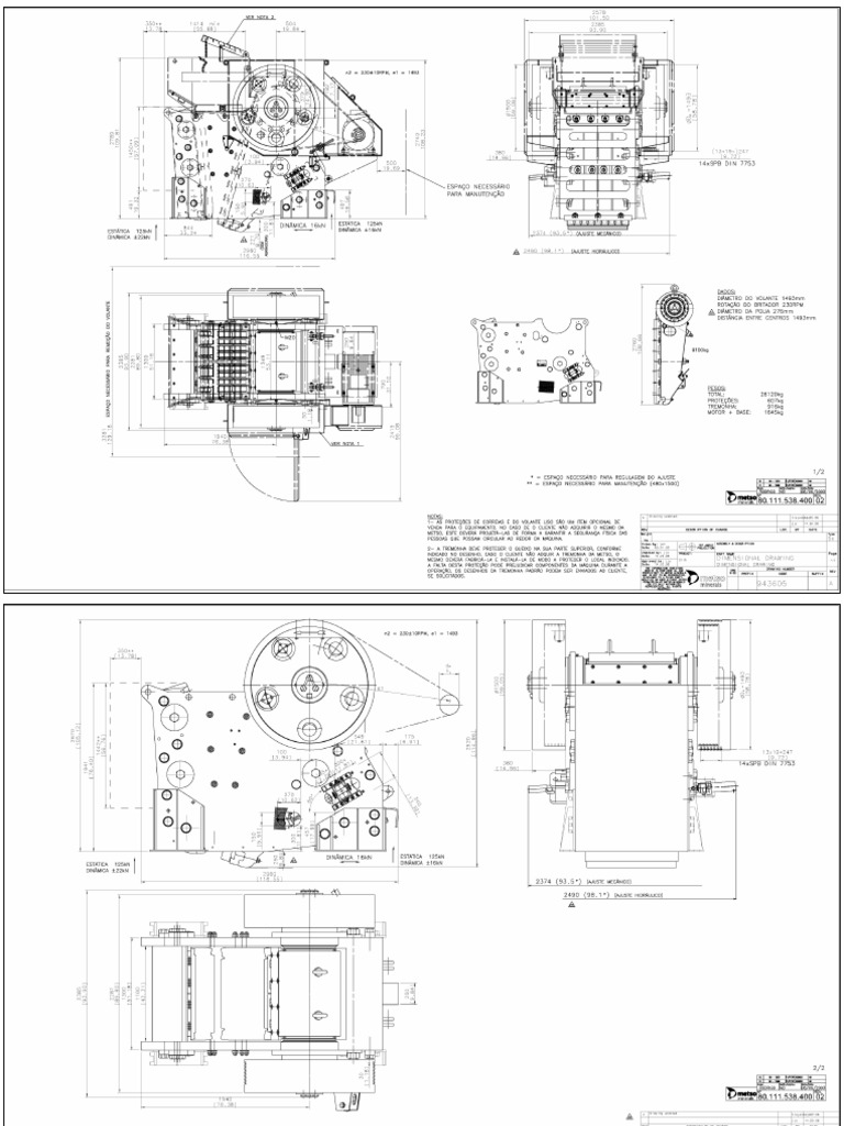 Installation Drawing - 80-111-538-400-02 | PDF