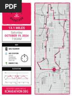 Route 66 Marathon Course Map | PDF