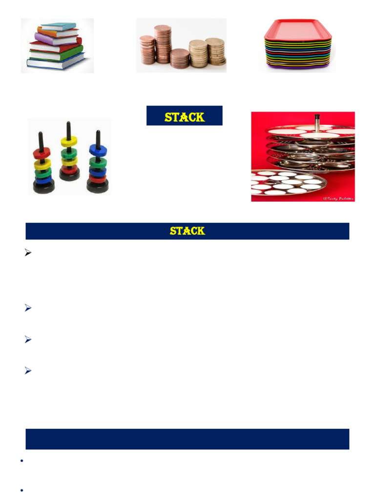 Stack | PDF | Computer Programming | Algorithms And Data Structures Stack | PDF | Computer Programming | Algorithms And Data Structures