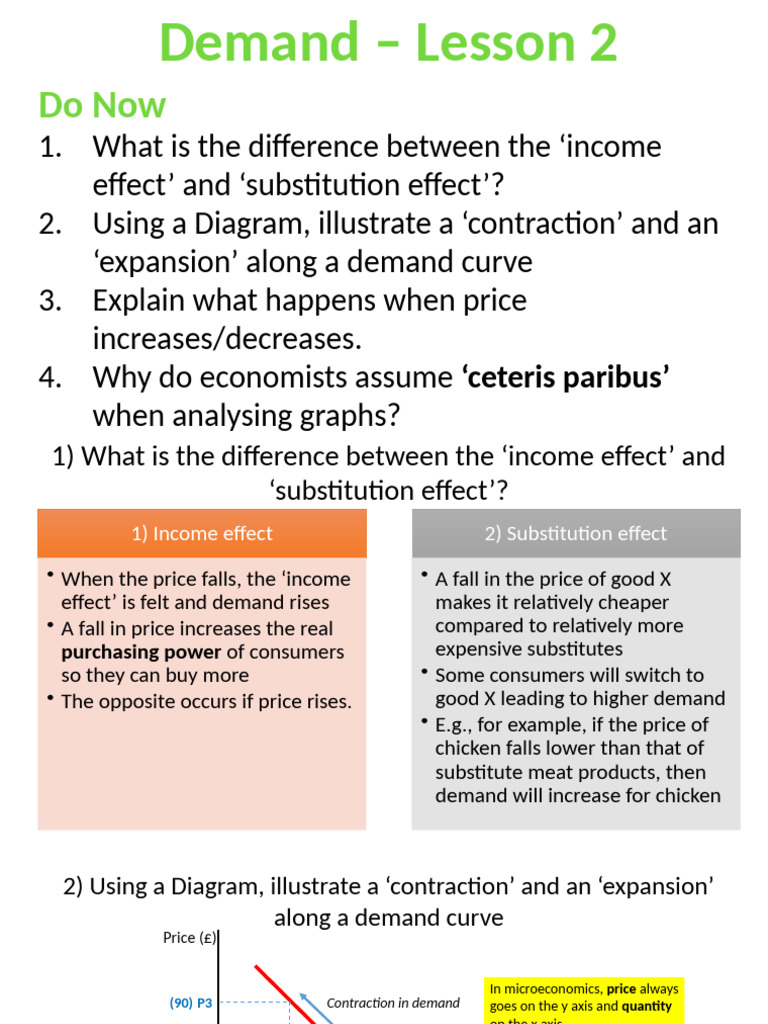 Lesson 6 - Demand 2 | PDF | Demand | Utility