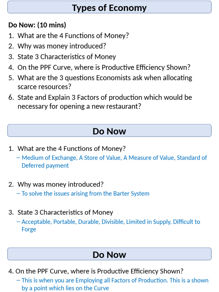 Overview of Economic Systems | PDF | Free Market | Market Economy
