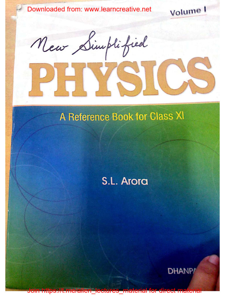 S.L. Arora Class 11 Vol-1 | PDF