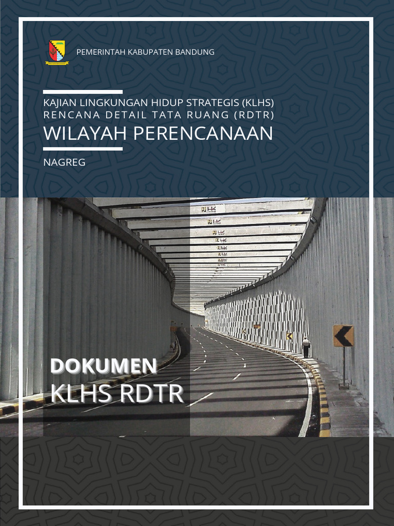 (A4) Cover Dokumen KLHS RDTR | PDF