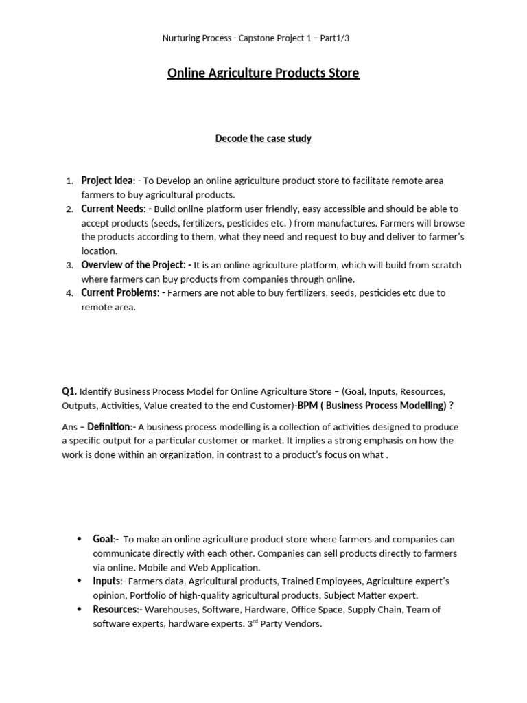 Capstone - Project Part 1 - COEPD | PDF | Scrum (Software Development) | Software Development ...