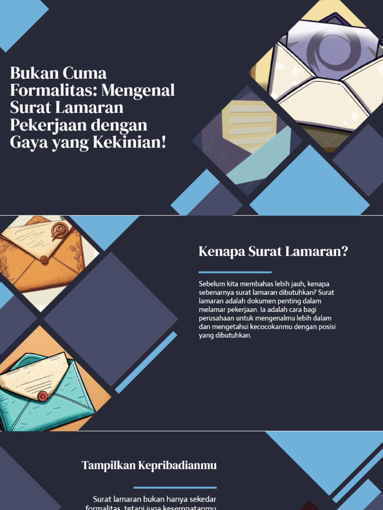 Tips Menulis Surat Lamaran Kekinian | PDF