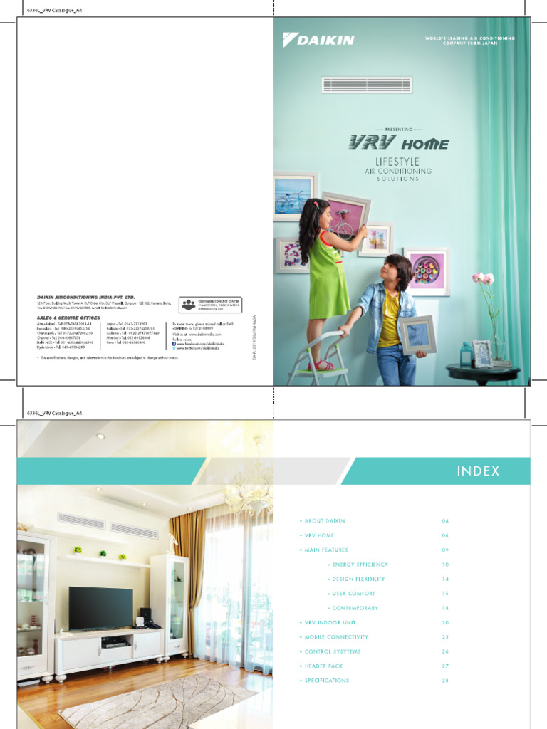 Daikin - VRV Home - Catalogue | PDF