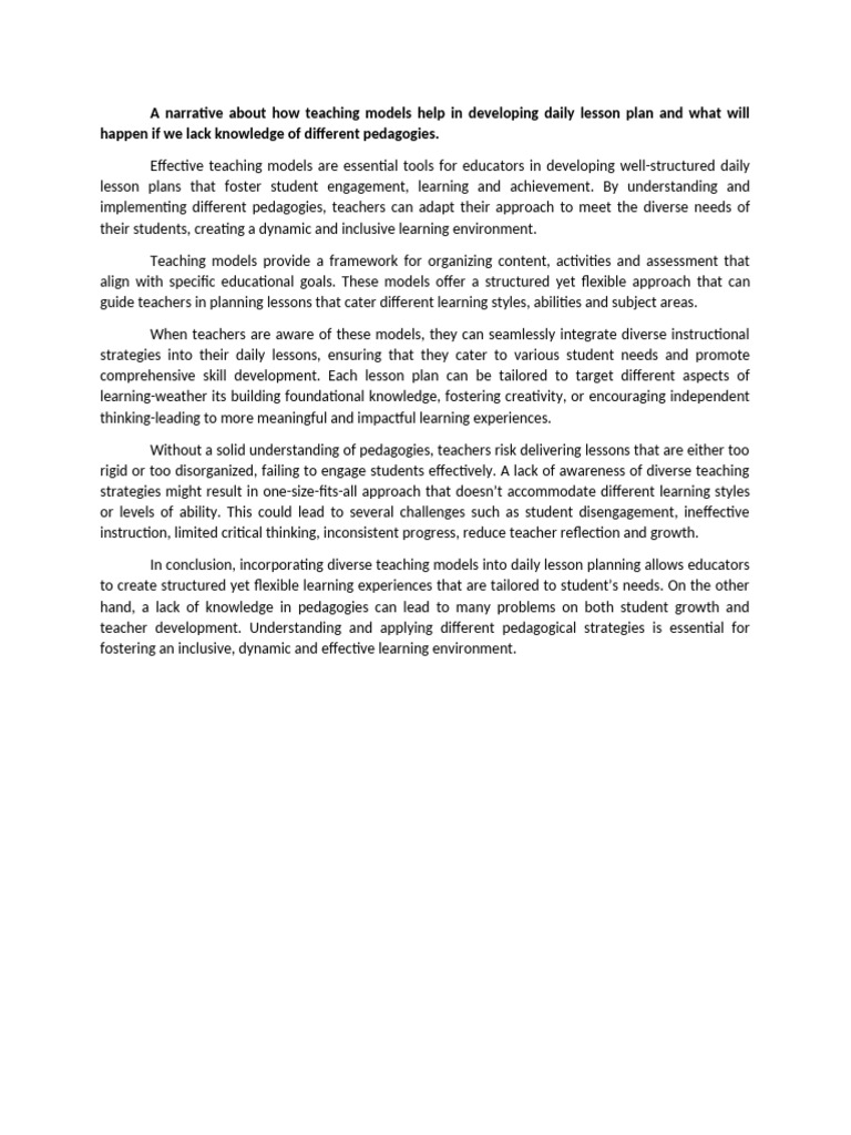 Narrative Passage | PDF