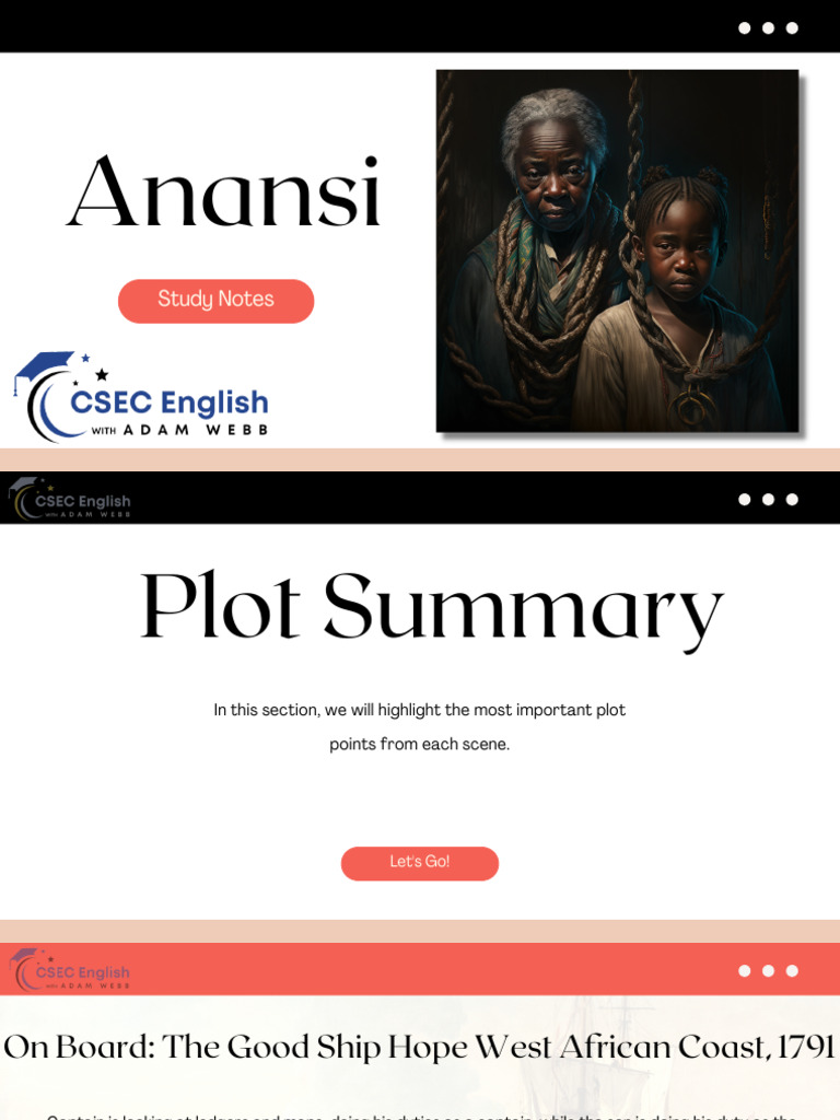 Anansi Complete Analysis | PDF | Anansi | God