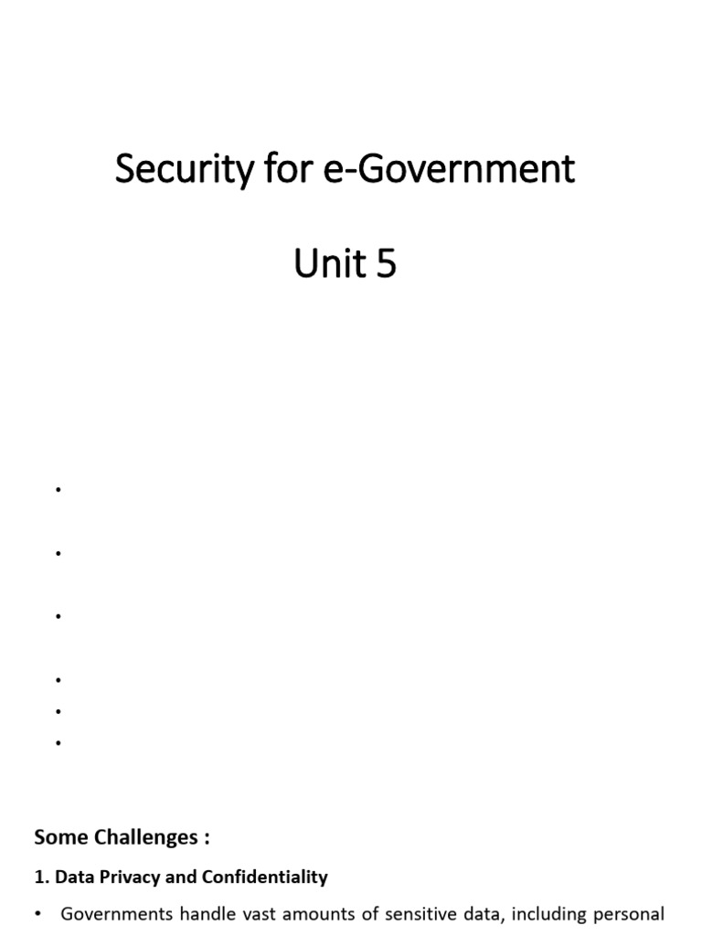 Unit 5 | PDF | Information Security | Security