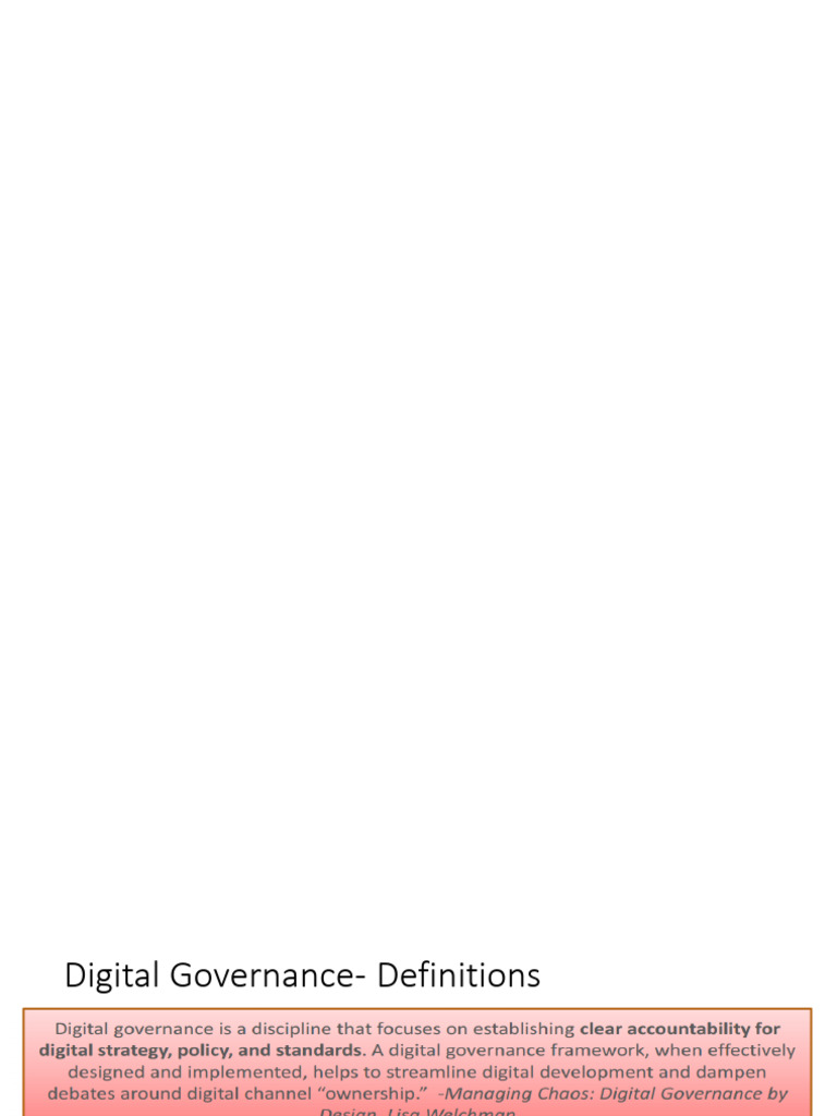 Unit 1 | PDF | E Government | Governance