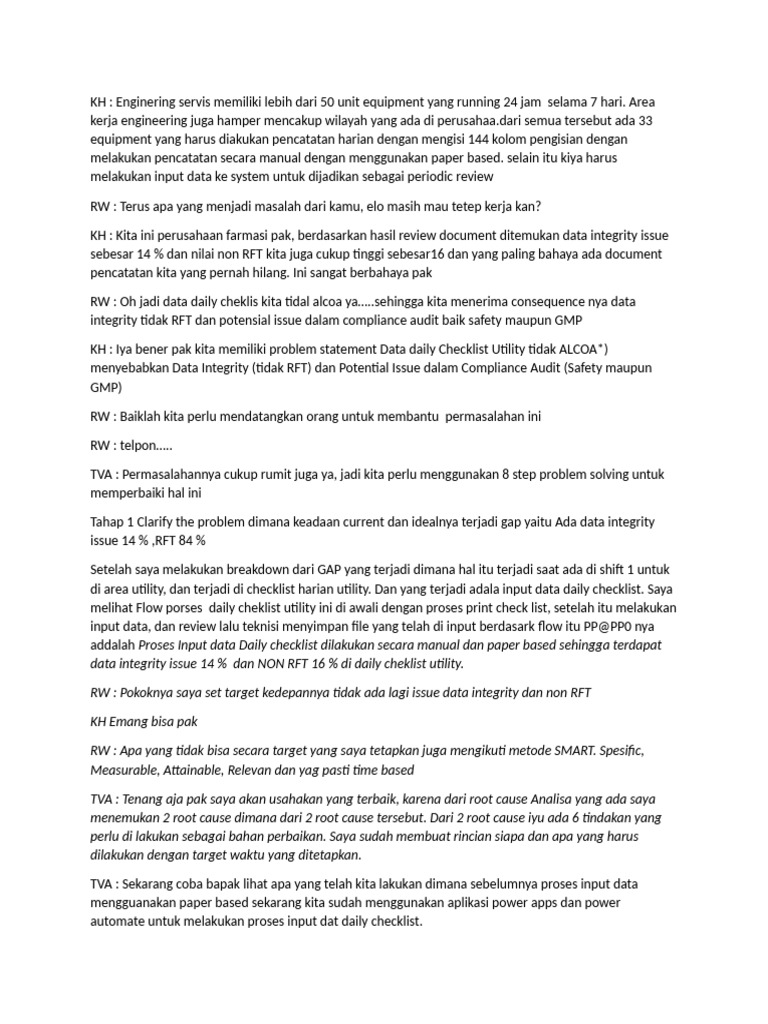 Solusi Digitalisasi Data Checklist Farmasi | PDF