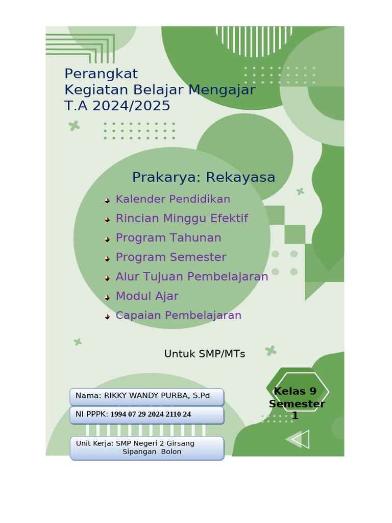 Prakarya Rekayasa | PDF