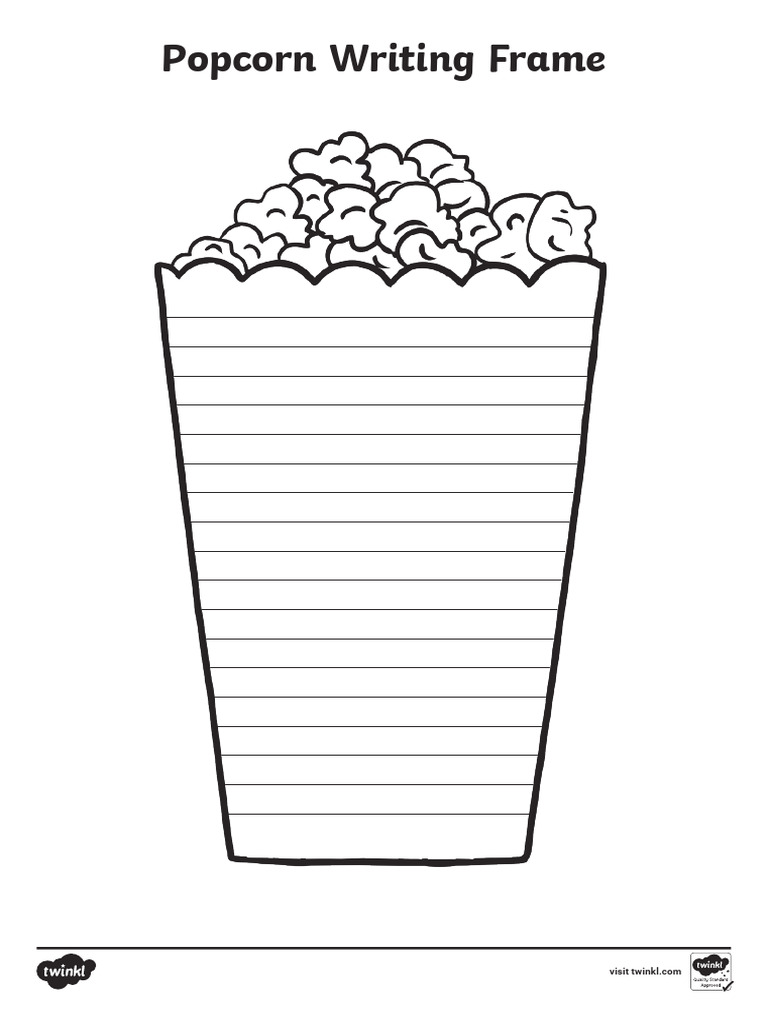 t e 1642415122 Popcorn Writing Frame Ver 1 | PDF
