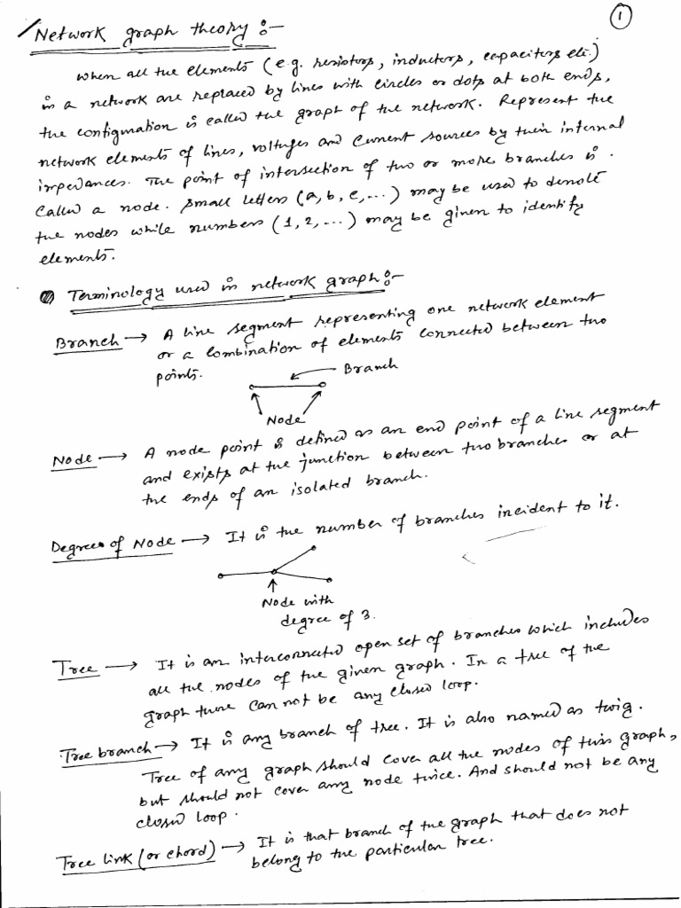 10_Network Graph Theory | PDF