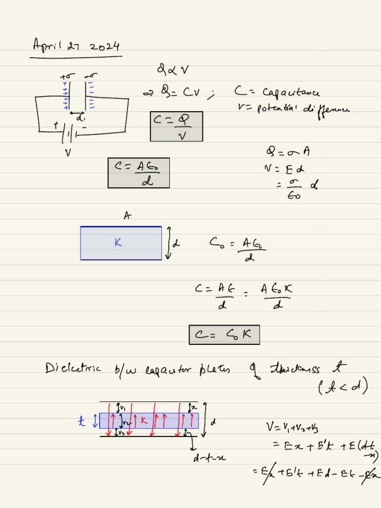 Physics 2024 Class 12 | PDF | Capacitor | Electrical Equipment