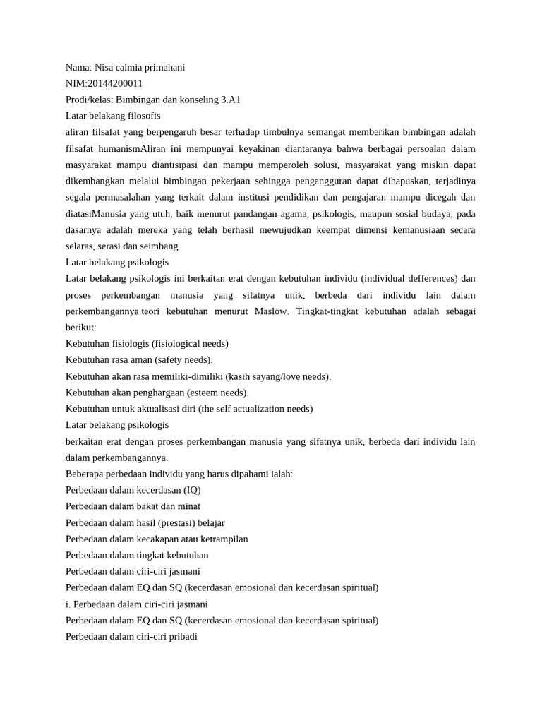 Resume Nisa Calmia | PDF