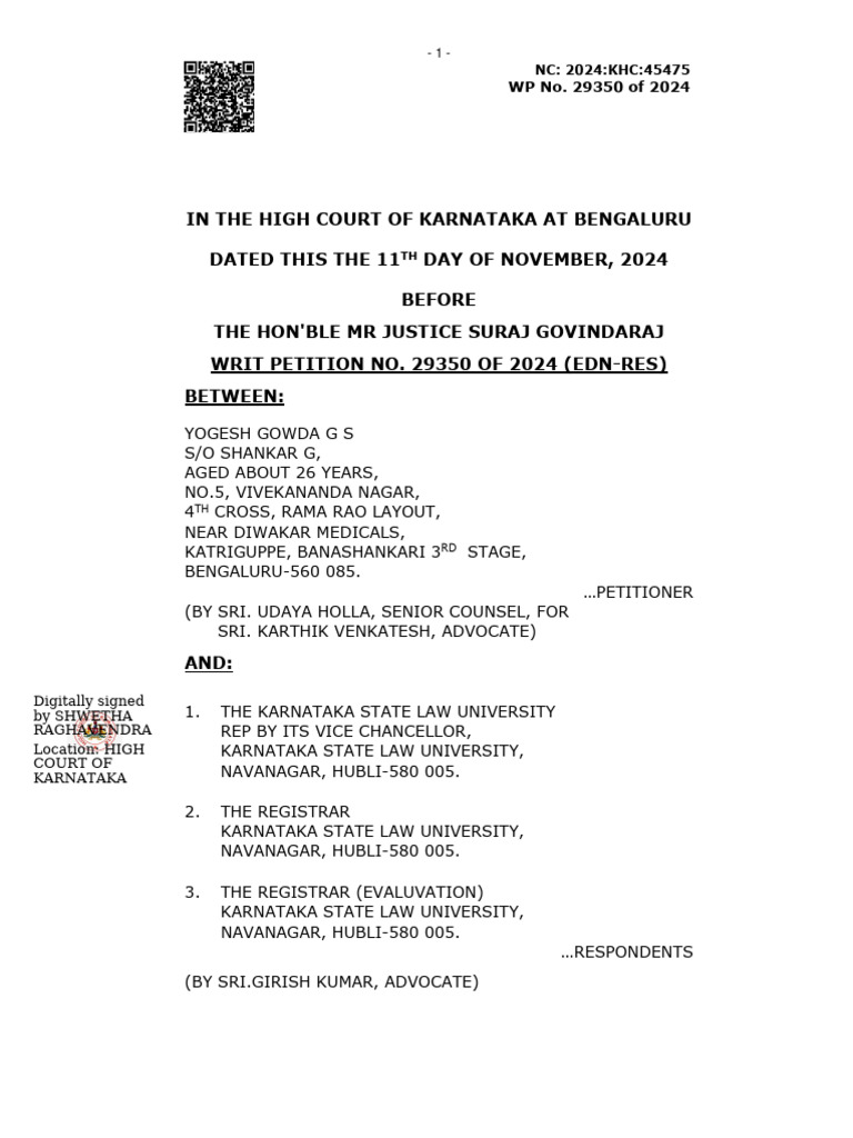 write ptn | PDF | Judiciaries | Public Law