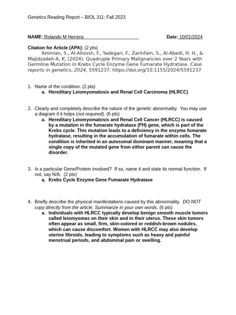 Reading Report 4 | PDF | Diseases And Disorders | Clinical Medicine
