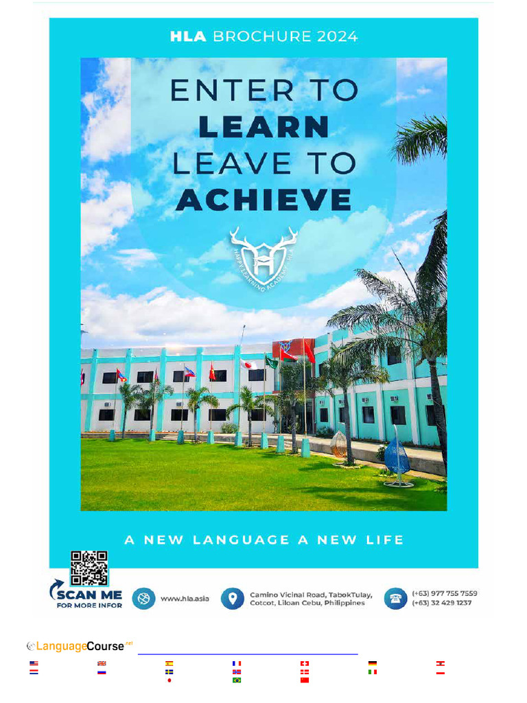 Learn English at Happy Learning Academy | PDF | Linguistics | Human ...