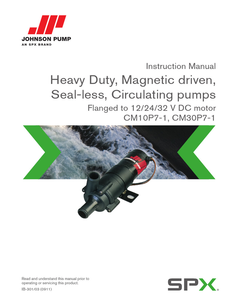 Johnson Pump Manual | PDF