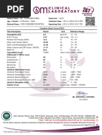 CBC Test Report Format Example Sample Template Drlogy Lab Report | PDF ...