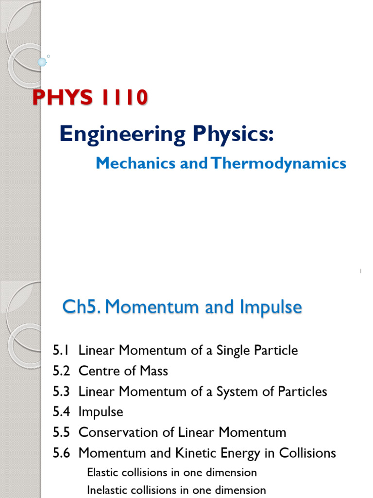 PHYS 1110_ch5_24_v1 | PDF | Momentum | Collision