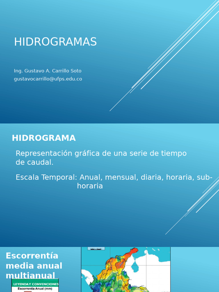 5.3 Caudal - 3 - Hidrogramas | PDF | Ingeniería hidráulica | Geografía Física