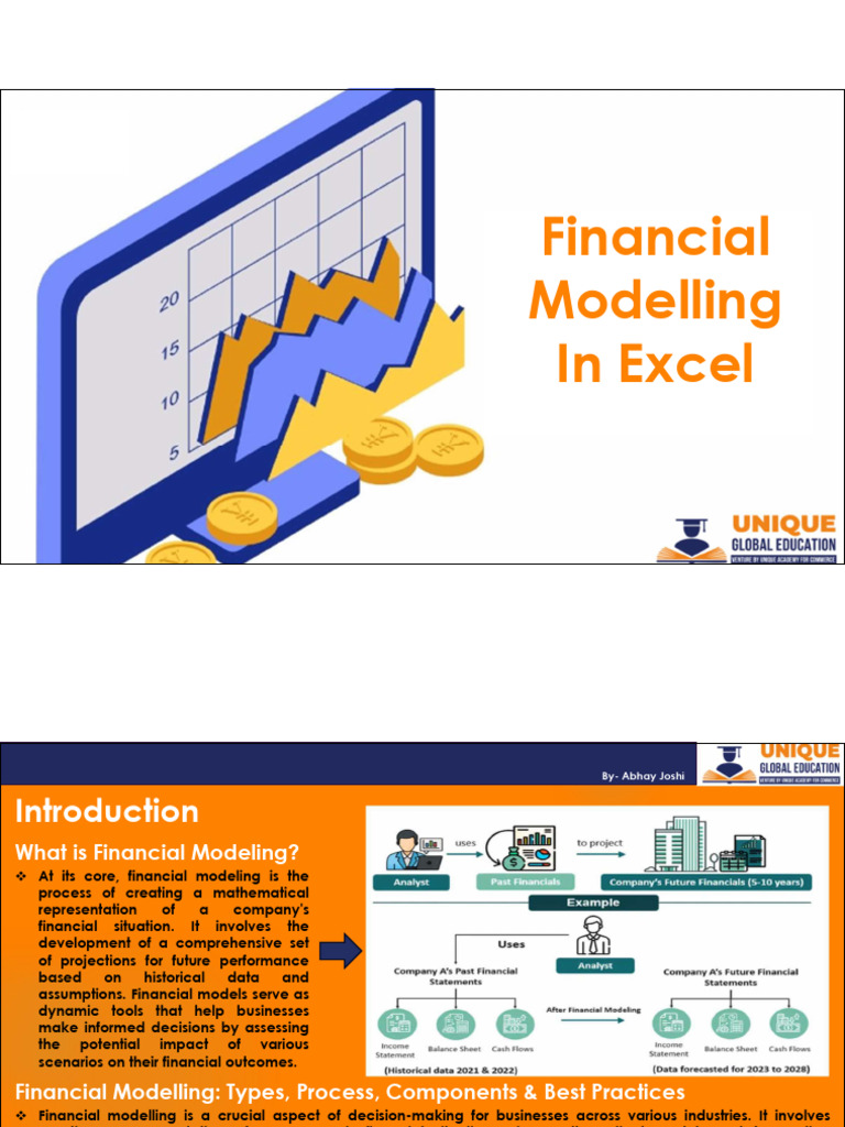 Introduction of Financial Modeling | PDF | Valuation (Finance ...