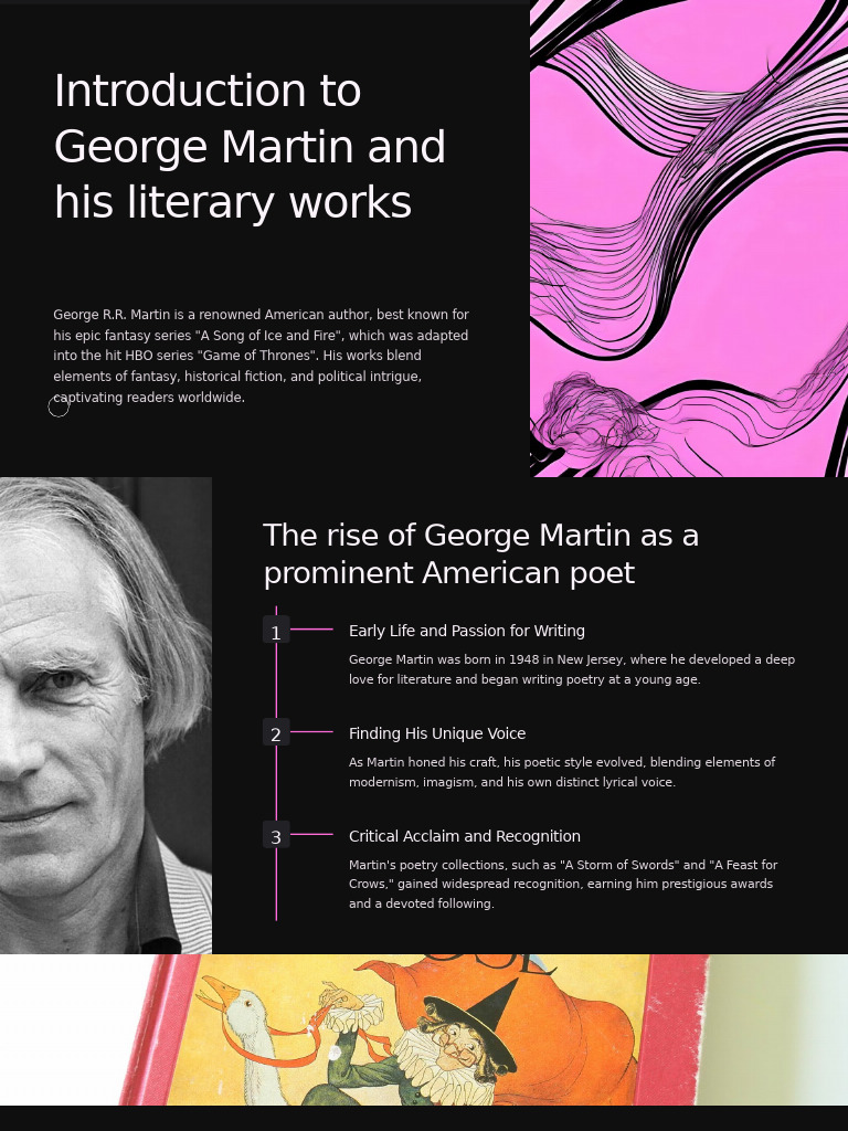Introduction To George Martin and His Literary Works | PDF | Poetry | A ...