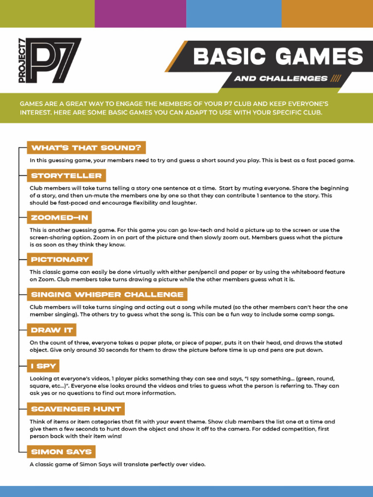 Basic Games | PDF