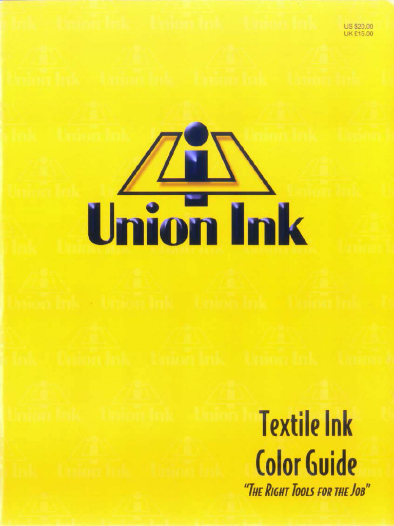 Union Ink Color Card | PDF