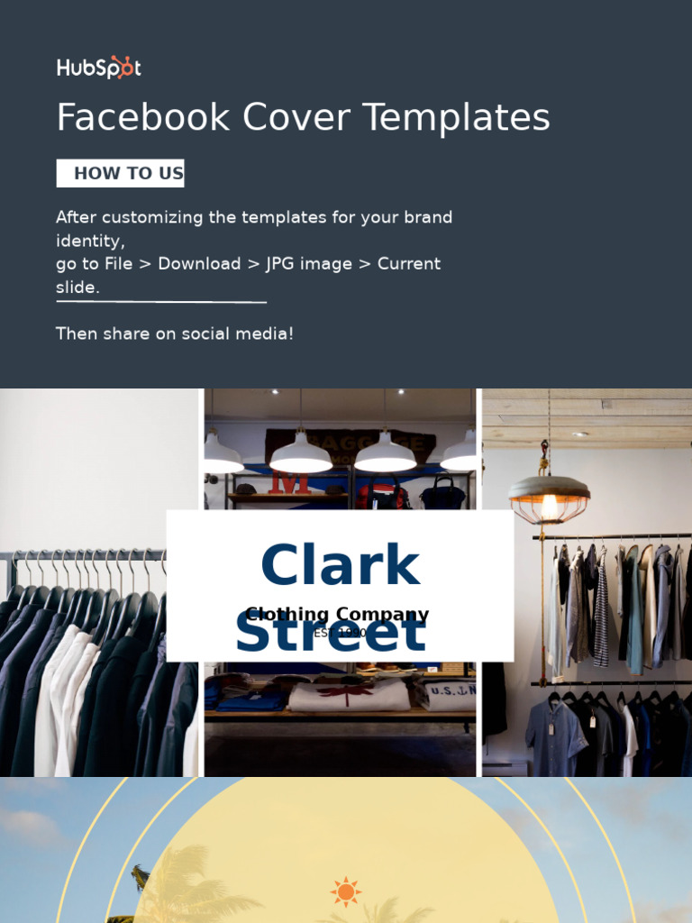 Facebook Cover Templates | PDF