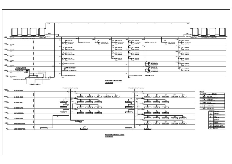 Water Supply Line Digram | PDF | Chemical Engineering | Hydraulics