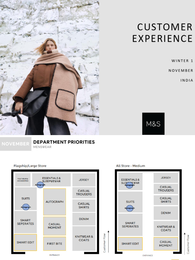 Menswear and Kids Customer Experience Document WINTER 2024 | PDF