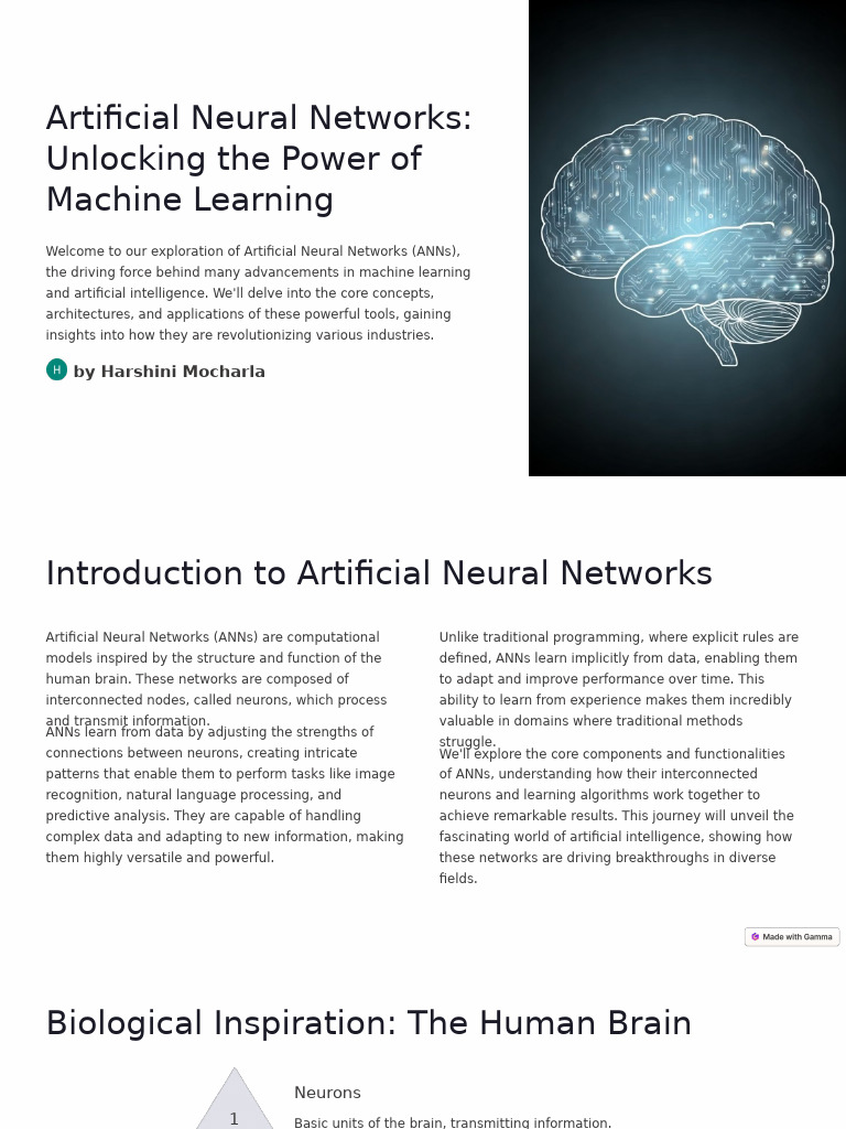 Artificial-Neural-Networks-Unlocking-the-Power-of-Machine-Learning | PDF | Artificial Neural ...