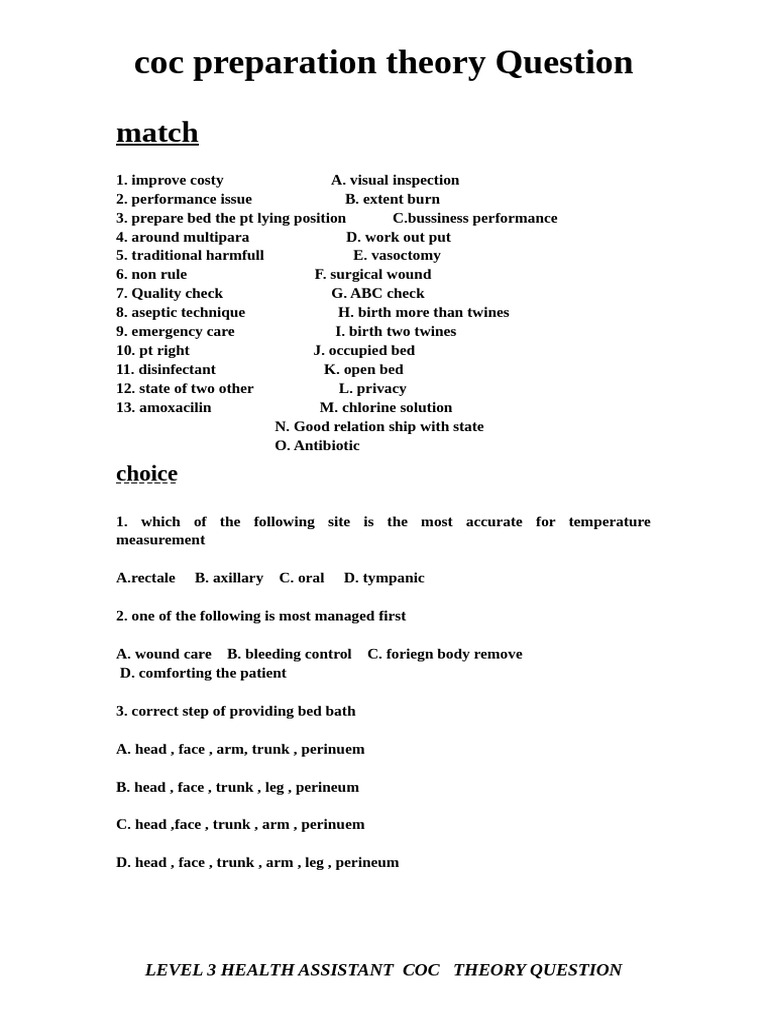 coc_2-1-1 | PDF | Health Care | Health Sciences