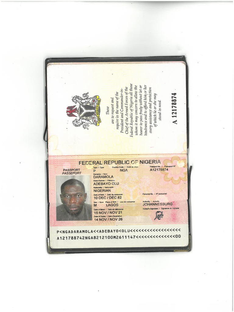 My passport | PDF