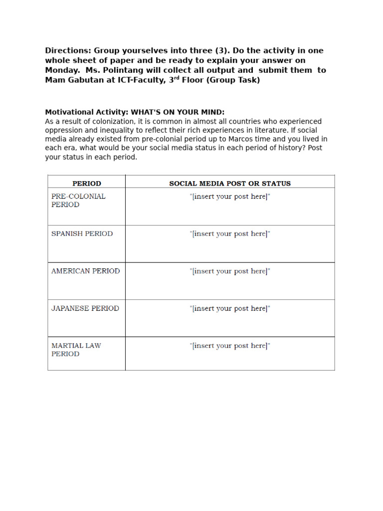 Activity No 1 Literature | PDF