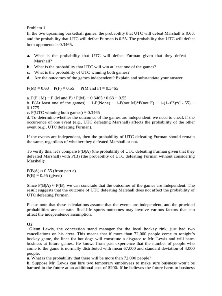 SIDM Paper Solution (Last Year) | PDF | Coefficient Of Determination ...