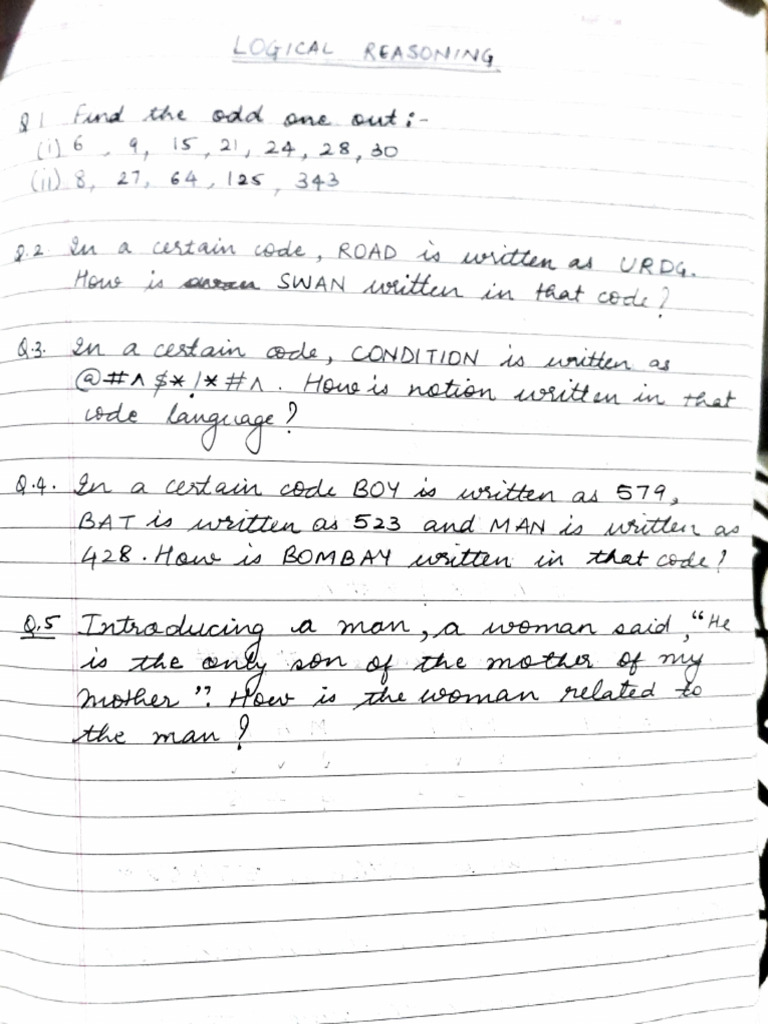 Logical Reasoning 2 | PDF