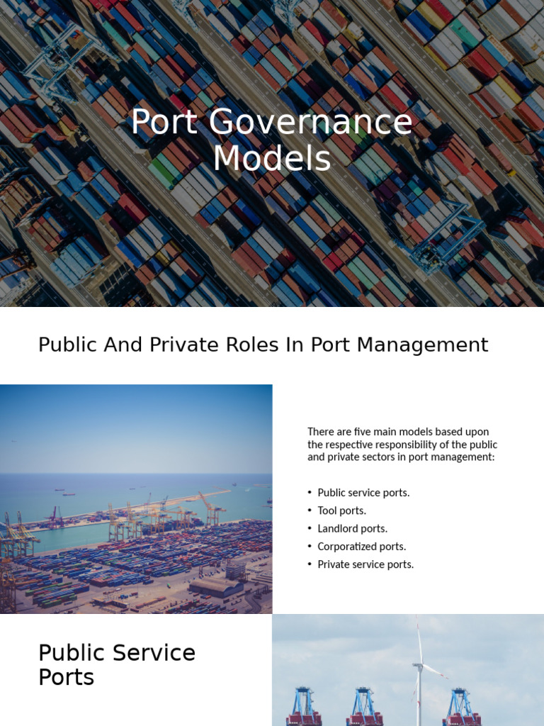 Port Ownership Models | PDF | Port | Policy