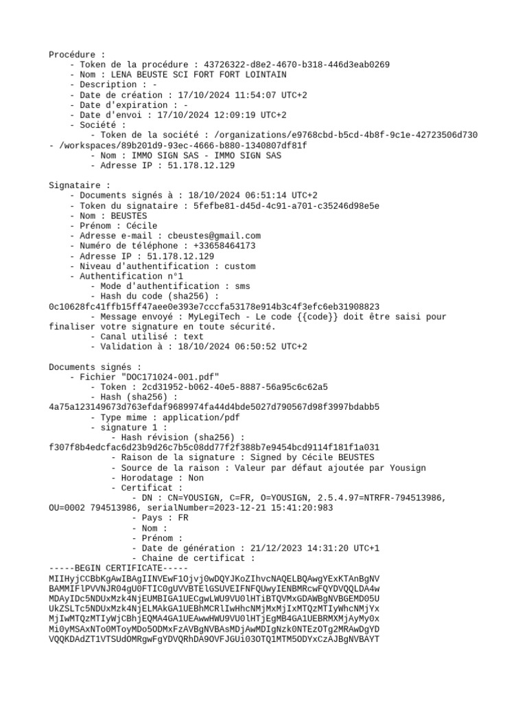 Dossier de Preuve | PDF | Secure Communication | Security Engineering