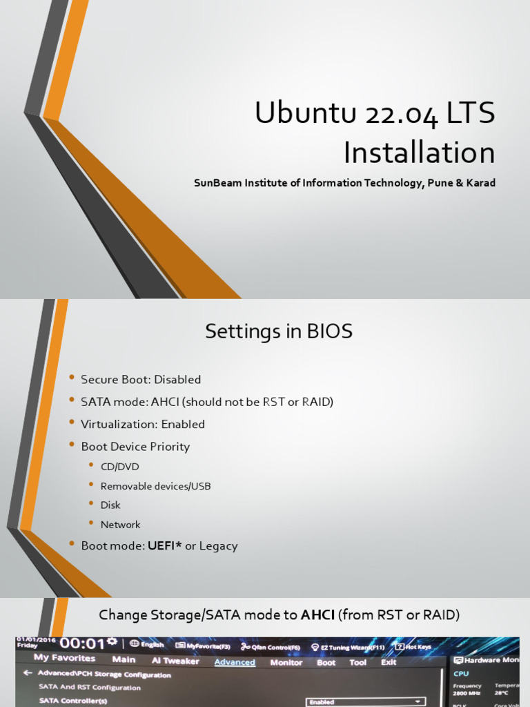Ubuntu 22.04 LTS Installation Guide | PDF