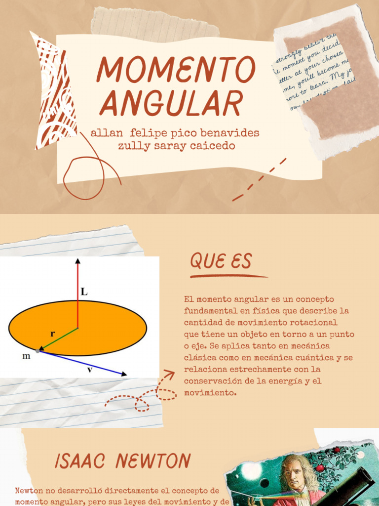 momento angular | PDF