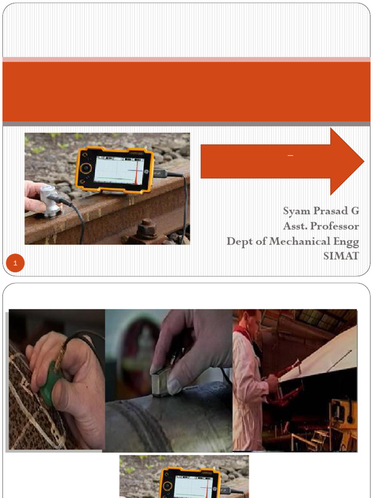 Module 4 PPT Ndt | PDF | Piezoelectricity | Waves