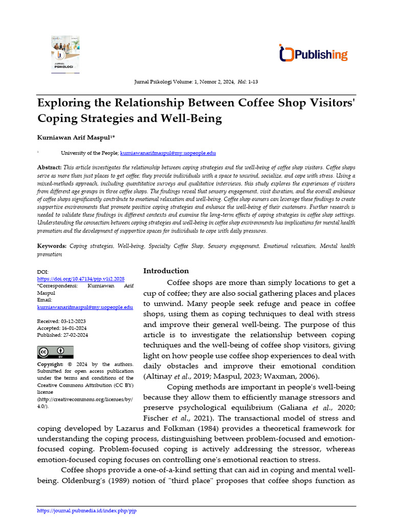 1+new_Exploring+the+Relationship+Between+Coffee+Shop+Visitors'+Coping+Strategies+and+Well-Being ...