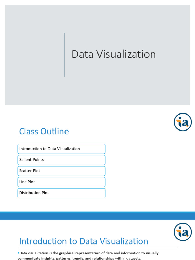 L4 Data Visualization Part 1 (1) | PDF | Histogram | Scatter Plot